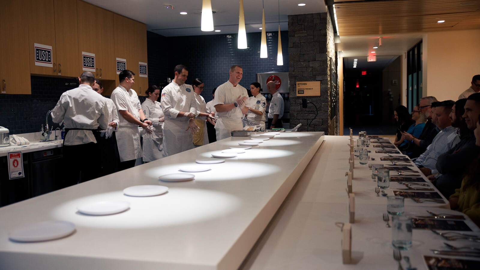 Military Chefs Flex Culinary Mettle at USO Chef's Table Dinner • USO ...